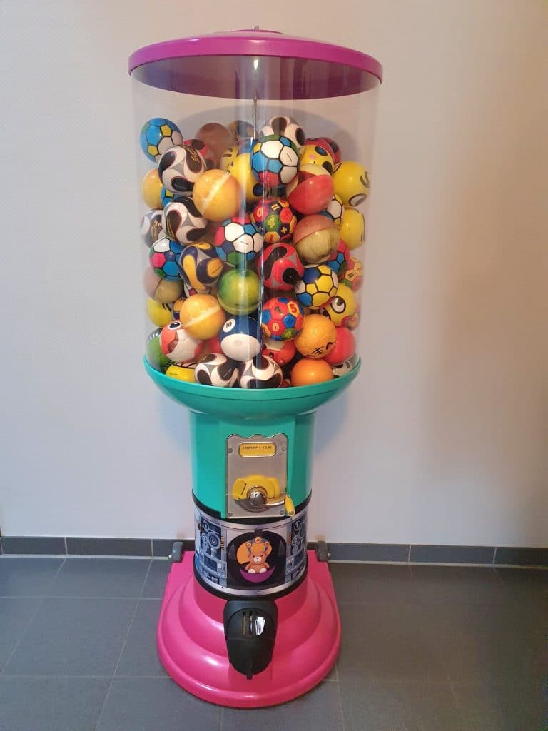 Mech Toy Automat | für 100mm Kapseln und Bälle | Kaugummiautomaten ...